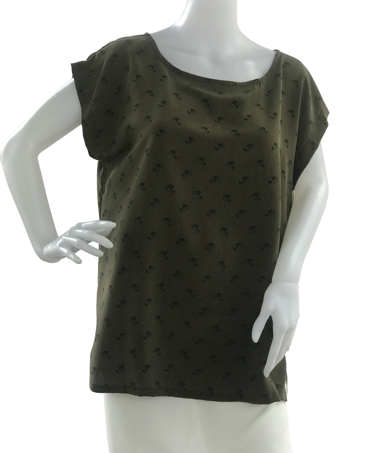 Maggie Sleeve blouse - 0226 - A - Natural Silk Factory